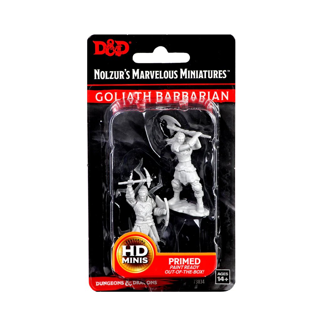 Dungeons & Dragons Nolzur’s Marvelous Miniatures – GOLIATH BARBARIAN ...