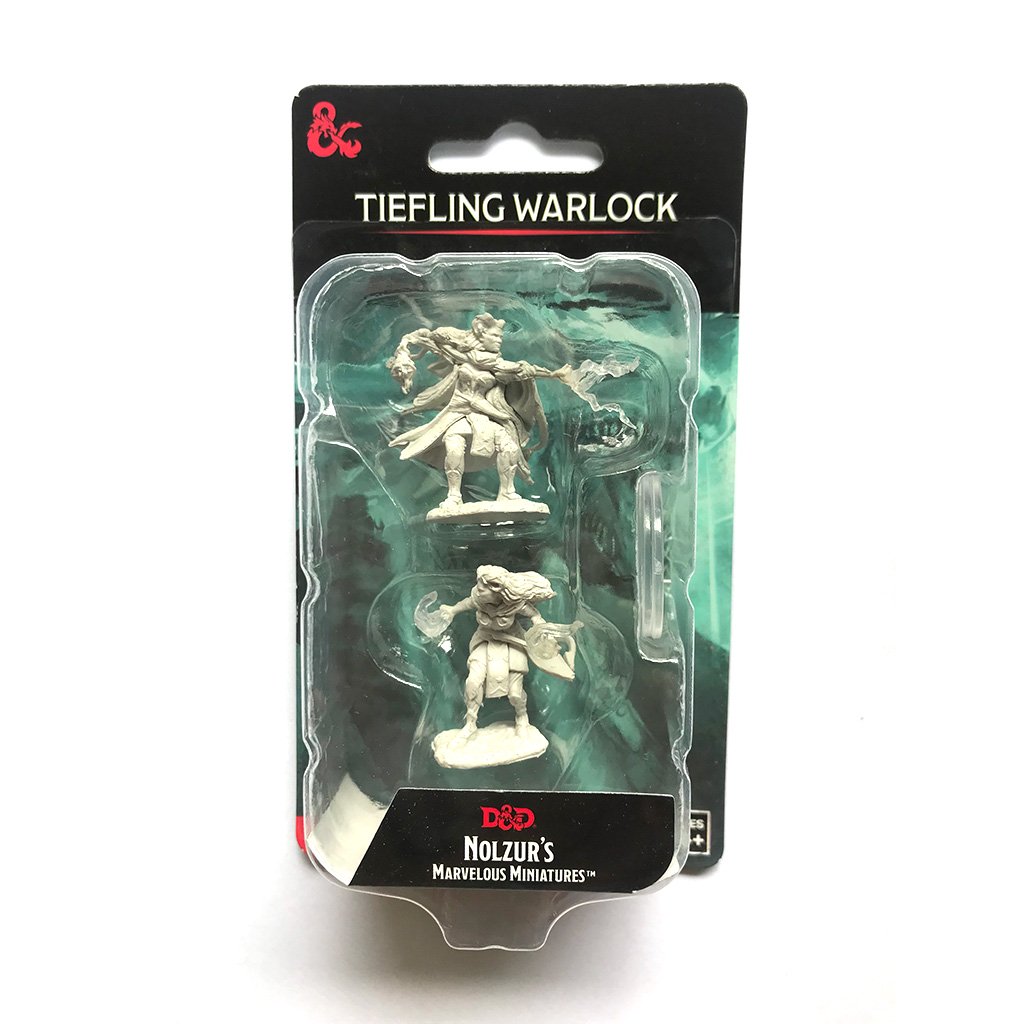 Dungeons & Dragons Nolzur’s Marvelous Miniatures – TIEFLING WARLOCK ...